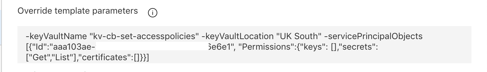 Azure - KeyVault - set multiple access policies using the arm template – Balamurugan Kailasam ...
